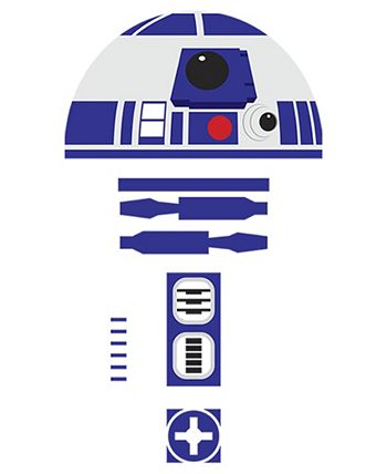 Disney Lucasfilm Boy's Star Wars: A New Hope R2-D2 Body Child T-Shirt ...