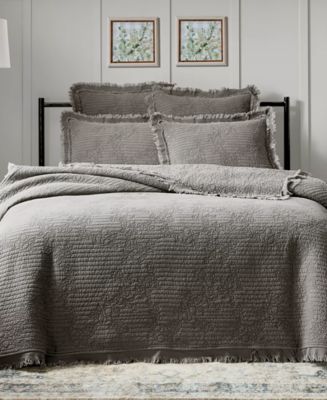 CLOSEOUT! Sunham Solid King 3 Piece Quilt Set - Macy's
