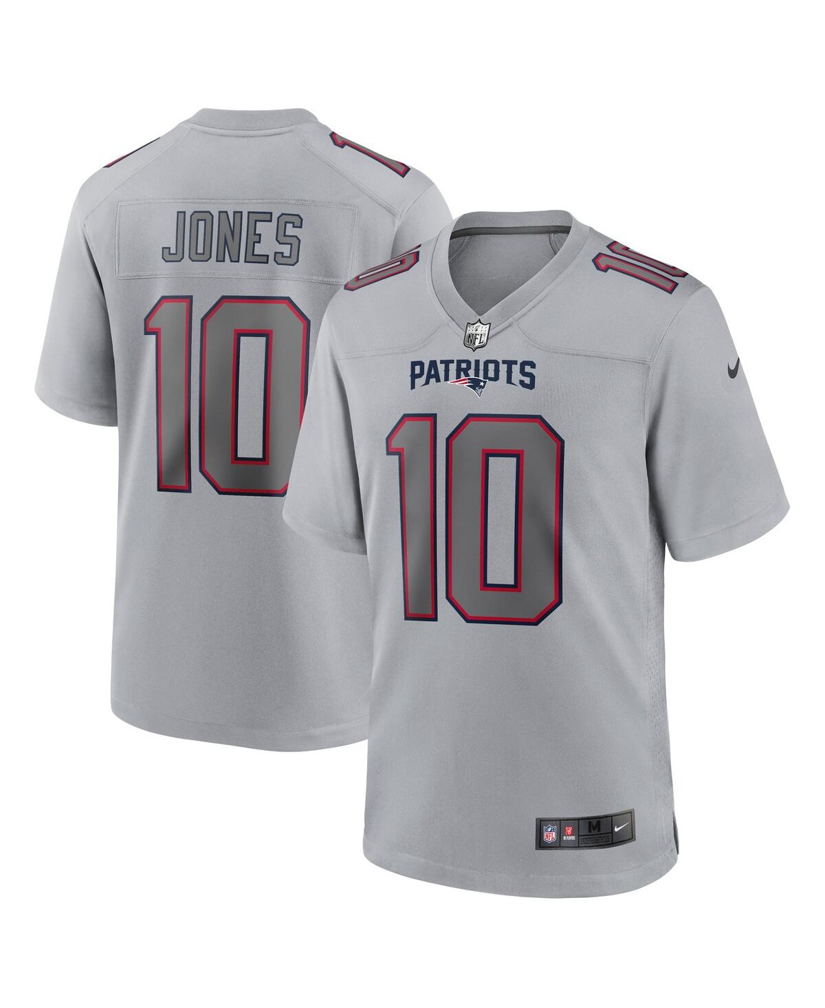 Click here for Mens Nike Mac Jones Gray New England Patriots Atmo... prices