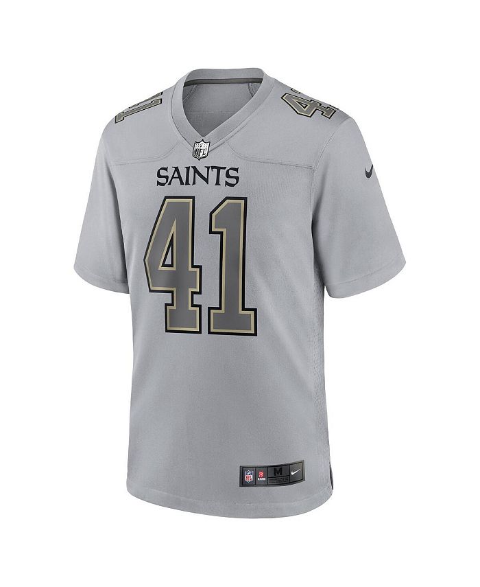 Nike Men's Alvin Kamara Gray New Orleans Saints Atmosphere Fashion Game ...
