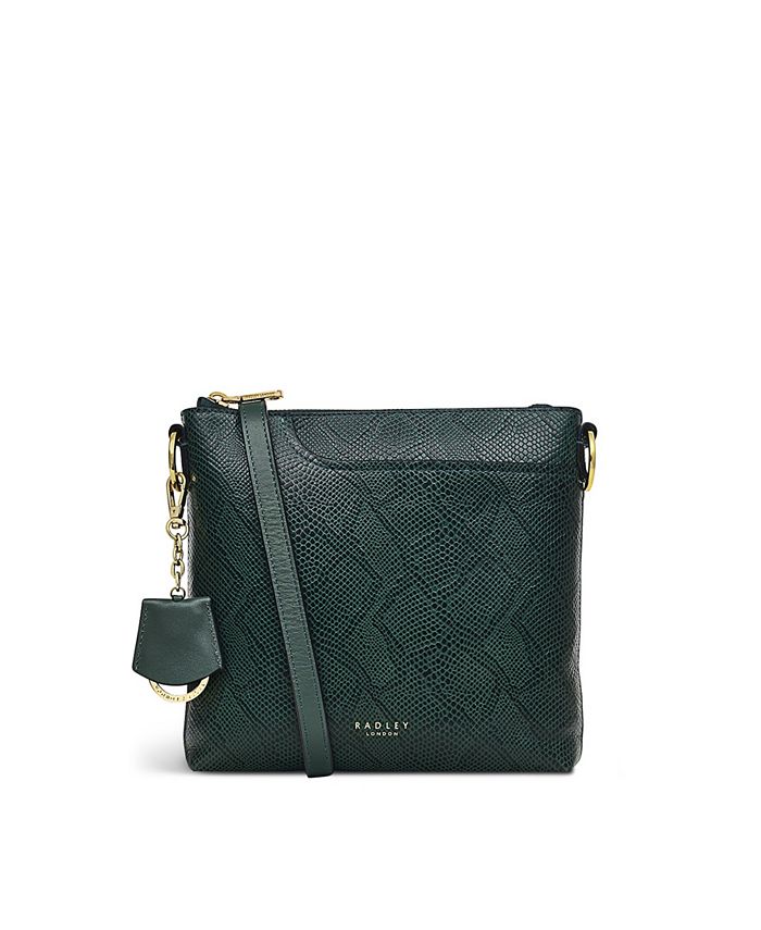 Radley London Women's Pockets 2.0 Faux Snake - Zip Top Crossbody - Macy's