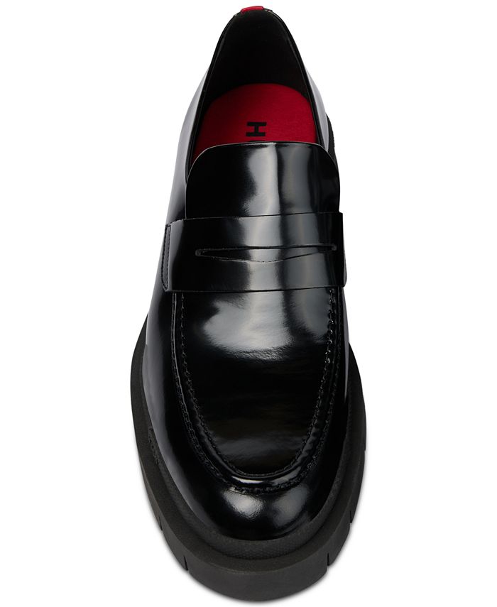 Hugo Boss Men's Denzel Leather Penny Loafer - Macy's