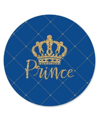 Big Dot of Happiness Royal Prince Charming - Baby Shower or Birthday ...