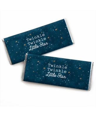 Big Dot of Happiness Twinkle Twinkle - Candy Bar Wrappers Party Favors ...