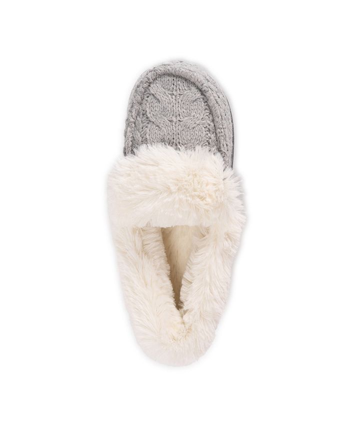 MUK LUKS Women's Anais Moccasin Slippers - Macy's