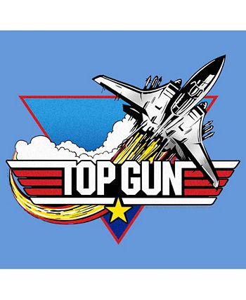 Paramount Pictures Boy's Top Gun Fighter Jet Logo Child Performance Tee ...