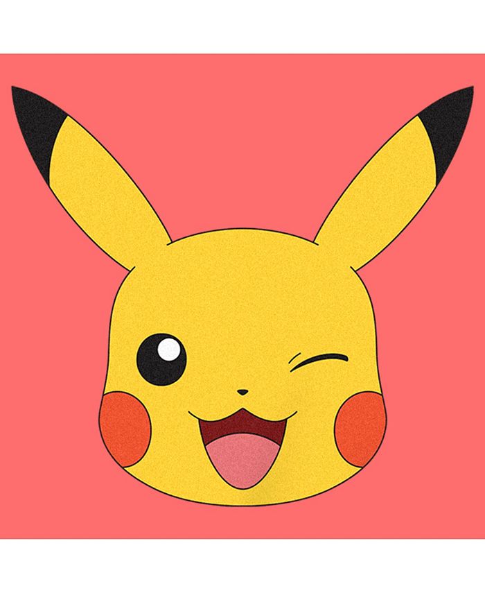 Nintendo Boy's Pokemon Pikachu Wink Face Child Performance Tee - Macy's