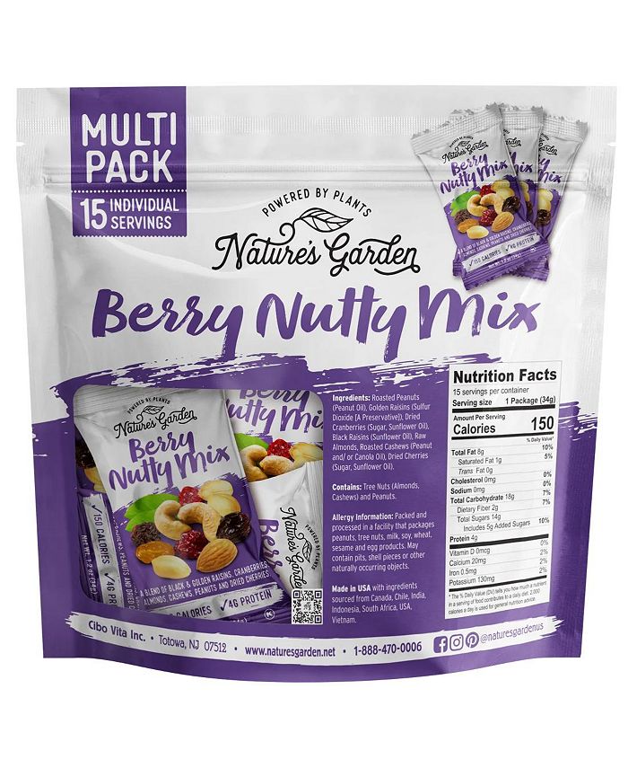 Nature's Garden Berry Nutty Mix - Macy's