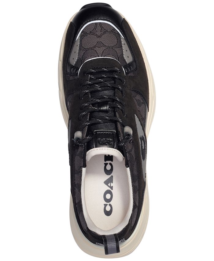 COACH Men's Signature Tech Runner Sneakers & Reviews - All Men's Shoes ...