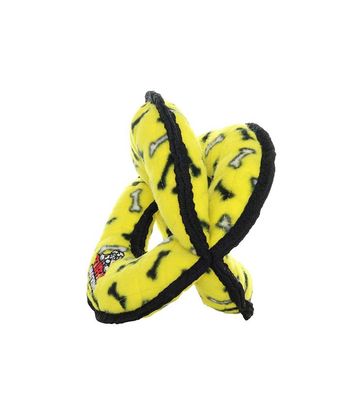 Tuffy Ultimate 4WayRing Yellow Bone, Dog Toy - Macy's