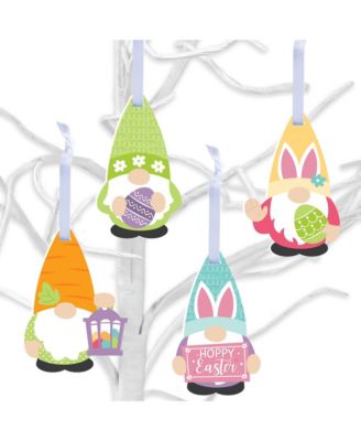 Easter Gnomes - Spring Bunny Decorations - Tree Ornaments - Set of 12 ...