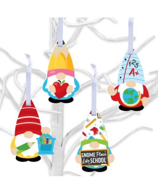 School Gnomes - Teacher and Classroom Decorations - Tree Ornaments ...