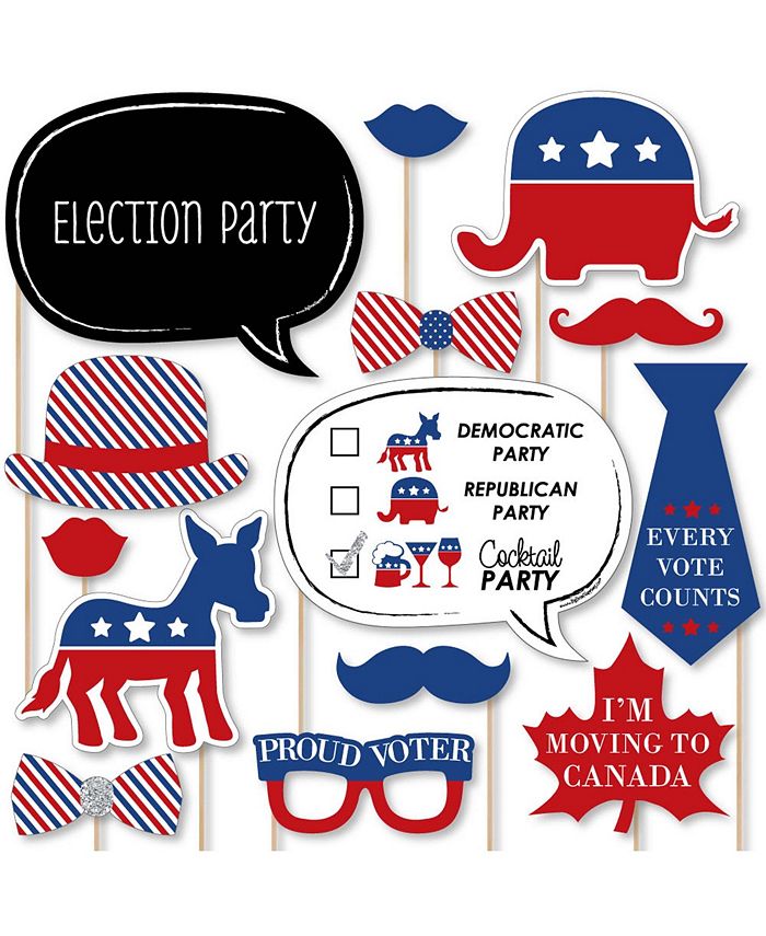 Big Dot of Happiness Election - Political Election Party Photo Booth ...