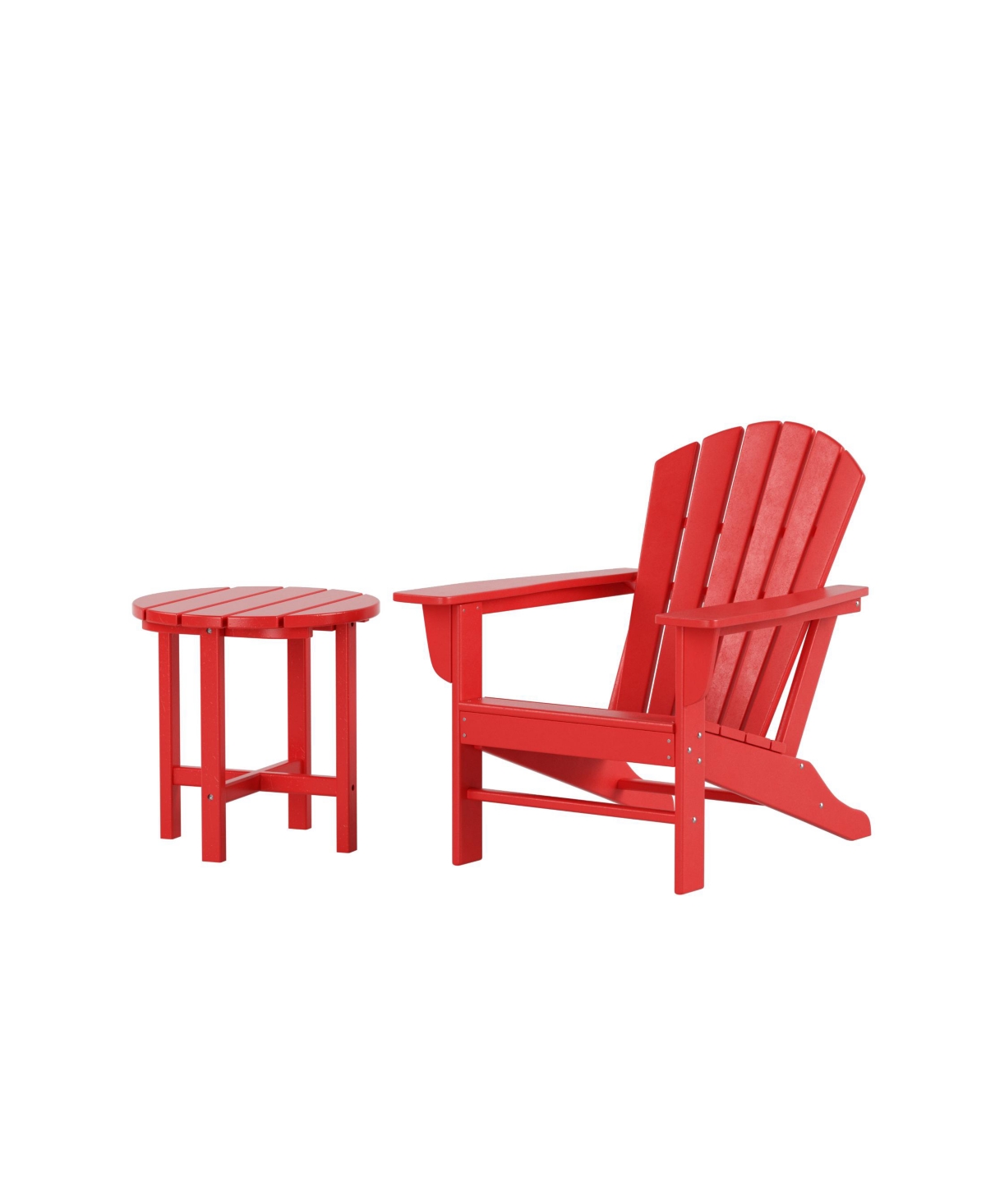 Click here for WestinTrends Outdoor Adirondack Chair with Round S... prices