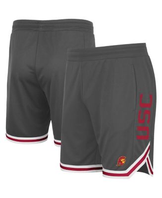 Men's Colosseum Charcoal USC Trojans Continuity Shorts - Macy's