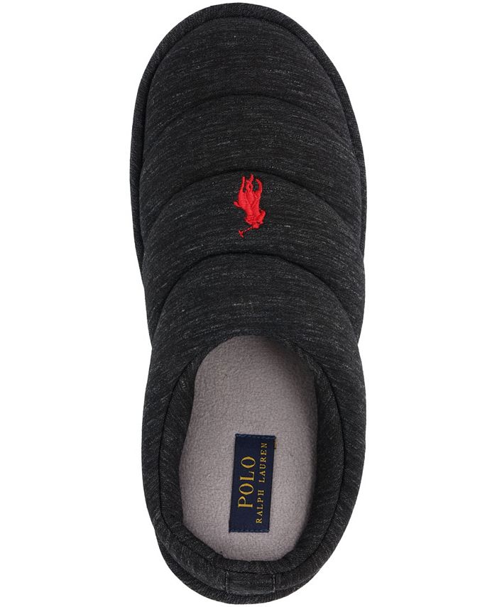 Polo Ralph Lauren Men's Emery Quilted Tech Fleece Clog Slipper - Macy's