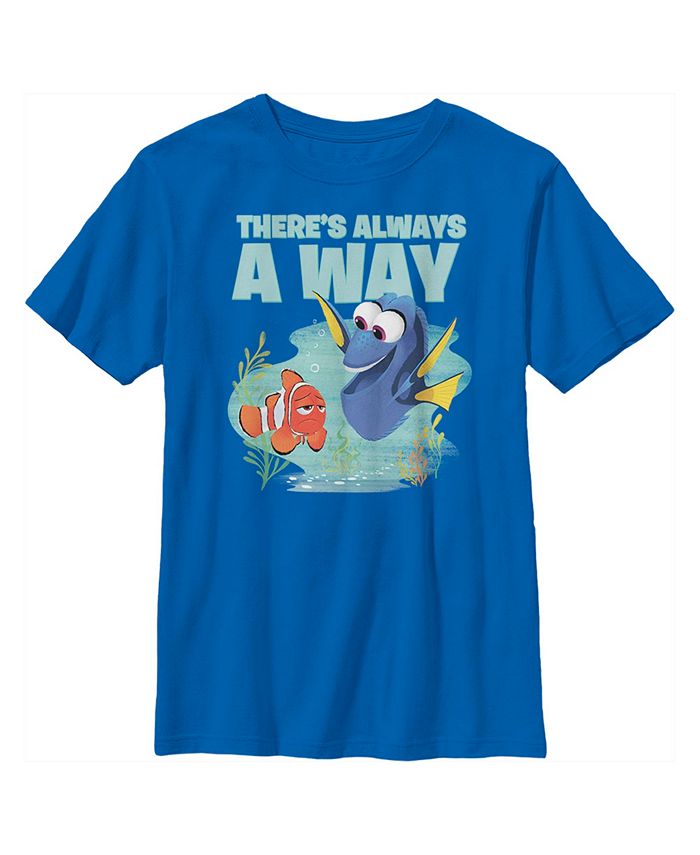 Disney Pixar Boy's Finding Dory There's Always A Way Child T-Shirt - Macy's