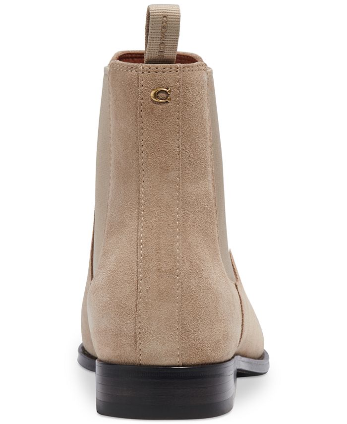 COACH Men's Metropolitan Suede Chelsea Boot - Macy's