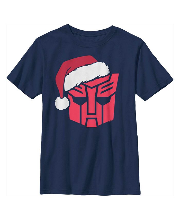 Hasbro Boy's Transformers Autobot Santa Child T-Shirt - Macy's