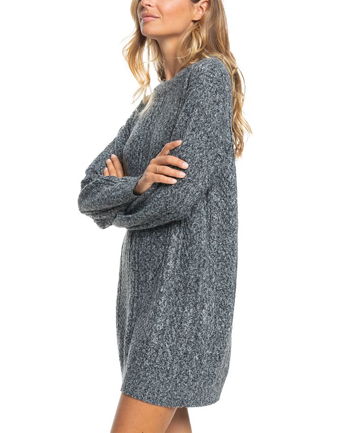 Roxy Juniors' Pastel Life Cable-Knit Sweater Dress - Macy's