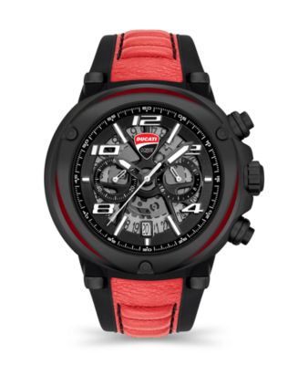 Ducati Corse Men's Partenza Collection Chronograph Timepiece Black ...