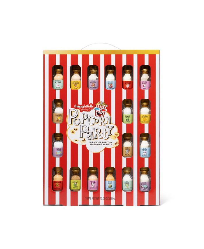 Thoughtfully Gourmet, Popcorn Party Popcorn Seasoning Variety Pack Gift ...
