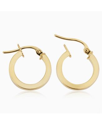 Little Darlings Mini Hoops (2 X 10mm) In 18K Yellow Gold - Macy's