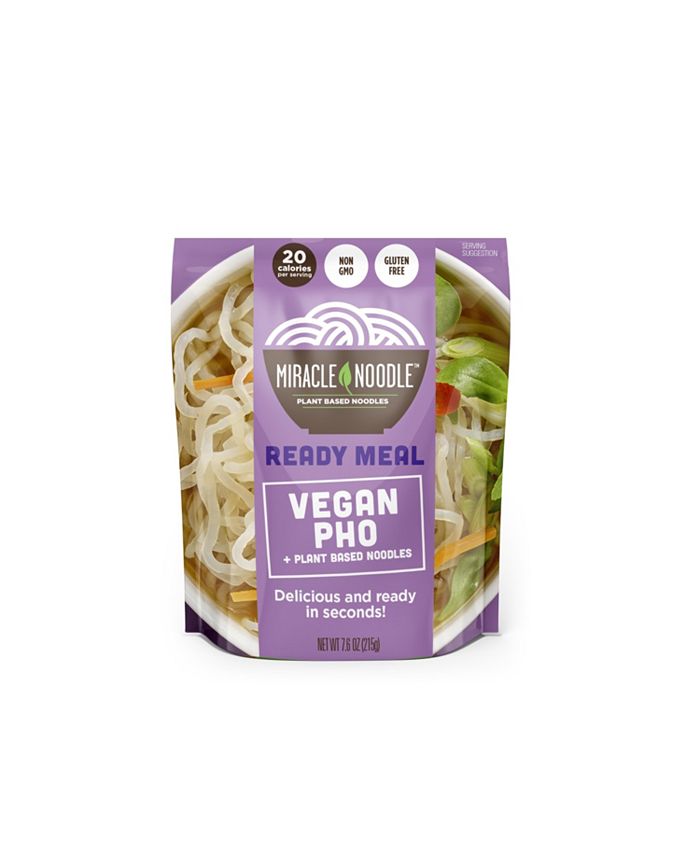 Miracle Noodle Ready-to-Eat Vegan Pho - 7.6 oz (Pack of 6) - Macy's