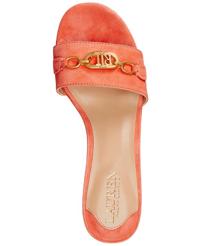 Lauren Ralph Lauren Women's Roxanne Heeled Dress Sandals - Macy's
