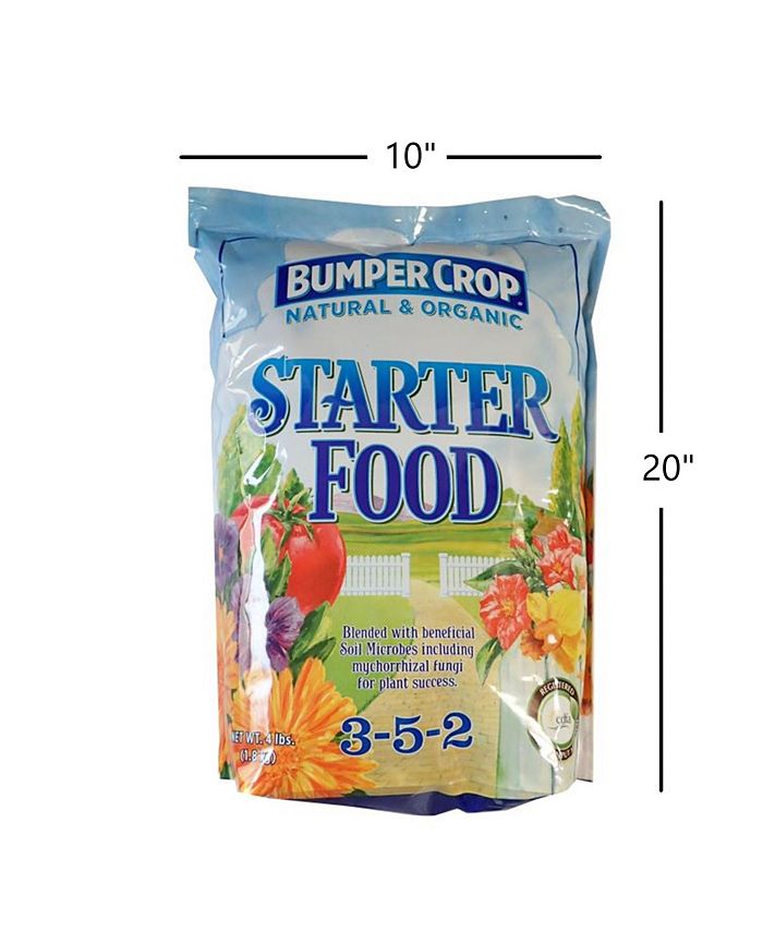 Bumper Crop Starter Food 3-5-2, Natural & Organic, 12lb - Macy's