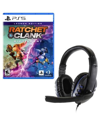 PlayStation Ratchet and Clank: Rift Game with Universal Headset for 5 ...