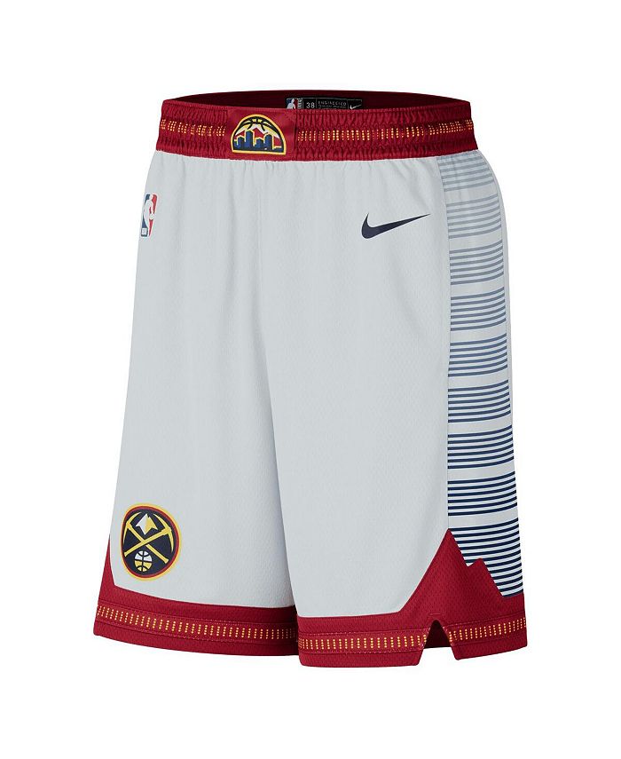 Nike Men's Gray Denver Nuggets 2022/23 City Edition Swingman Shorts ...