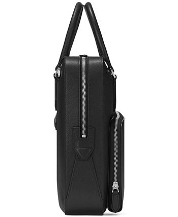 Montblanc Sartorial Medium Leather Briefcase Document Case - Macy's