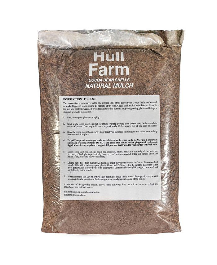 Hull Farm 50150 Cocoa Bean Shell Mulch, 2 Cubic Feet - Macy's