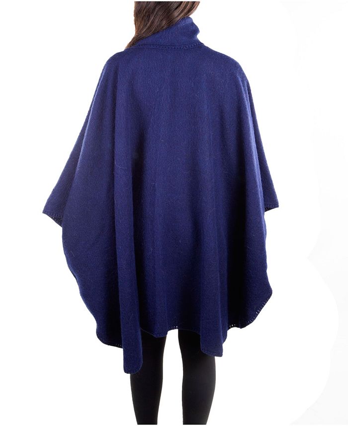 Simply Natural Women's Alpaca Lined Cape - Macy's