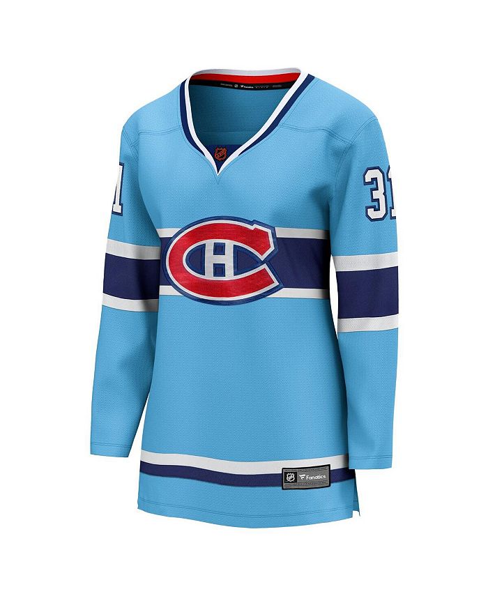 Fanatics Women's Carey Price Light Blue Montreal Canadiens Special ...