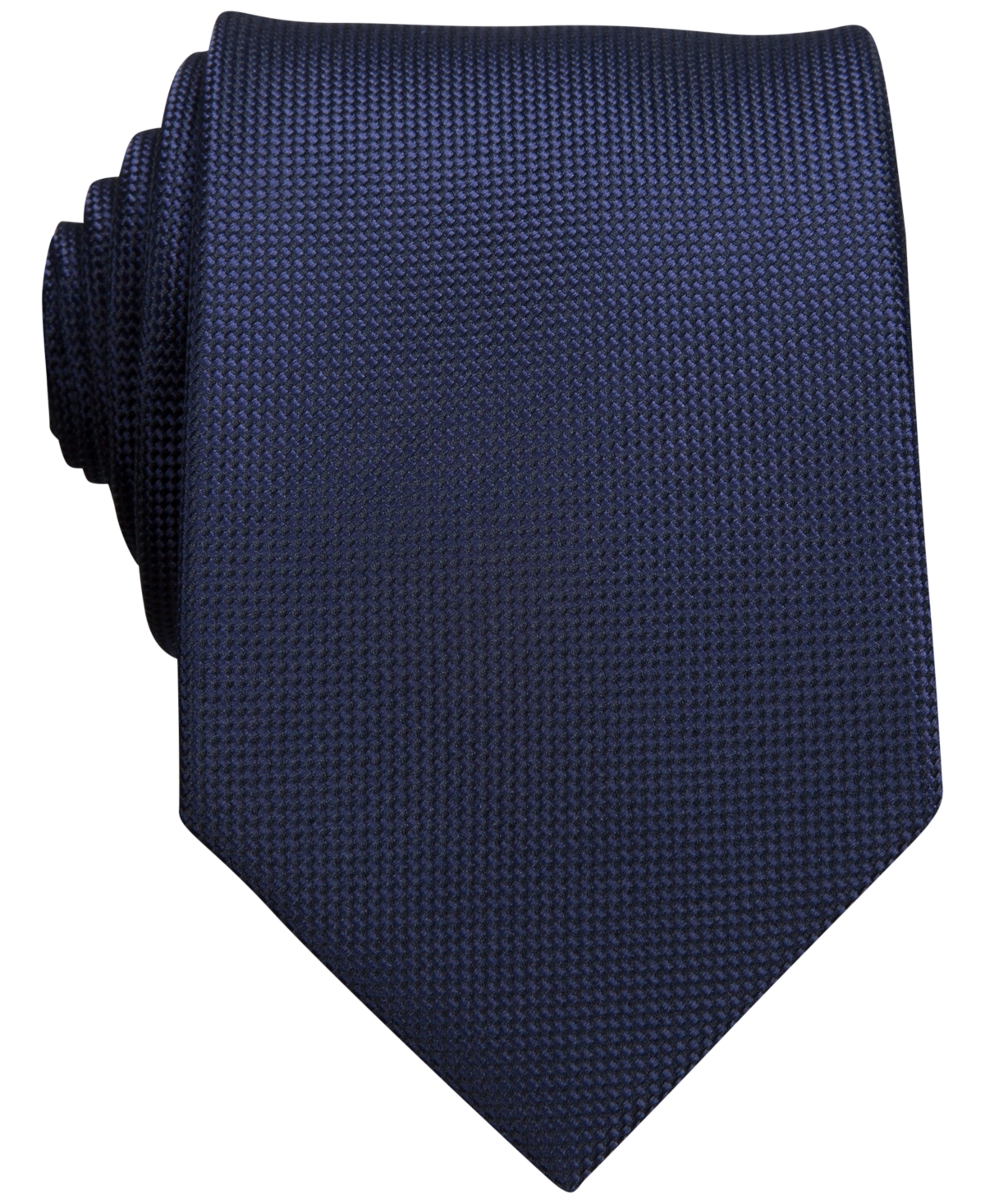 Click here for Perry Ellis Mens Oxford Solid Tie - Navy prices