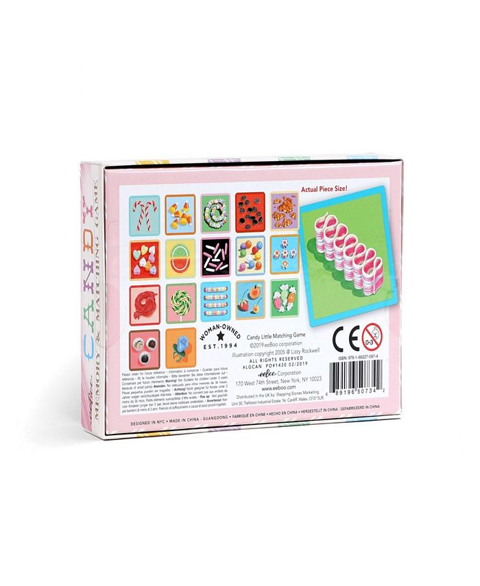 Eeboo Candy Memory and Matching Little 36 Piece Game - Macy's