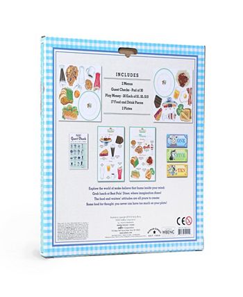 Eeboo Best Pals Props for Make Believe Diner Pretend Play 82 Piece Set ...