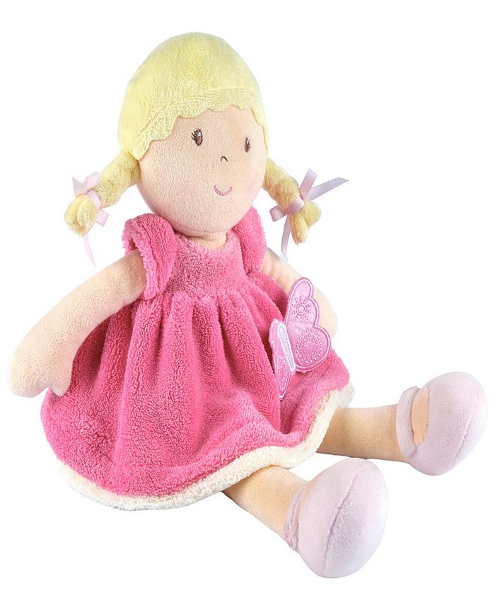 Bonikka Tikiri Toys Ria Fabric Baby Doll with Blonde Hair Dress - Macy's