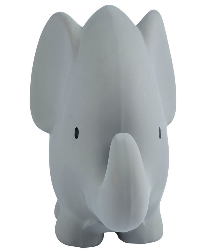 Tikiri Toys Rubber Elephant Rattle Teether Bath Toy Natural Rubber - Macy's