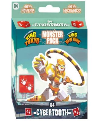 IELLO King of Tokyo Monster Pack 4 Cybertooth Expansion Pack - Macy's