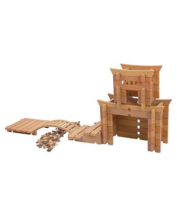 Guidecraft Notch Blocks - Eastern 87 Piece Set - Macy's