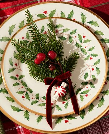 Lenox Holiday 12 Pc. Dinnerware Set, Service for 4 - Macy's