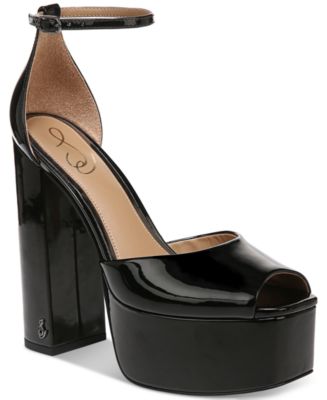 Sam Edelman Womens Kori Ankle Strap Platform Dress Sandals - Macy's
