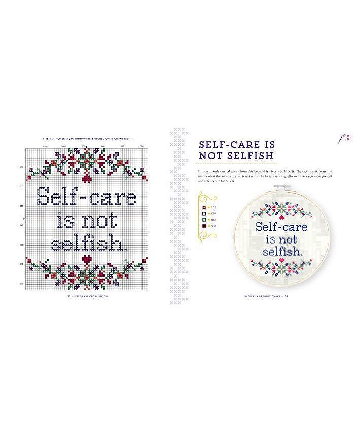Barnes & Noble Self-Care Cross-Stitch: 40 Uplifting & Irreverent ...