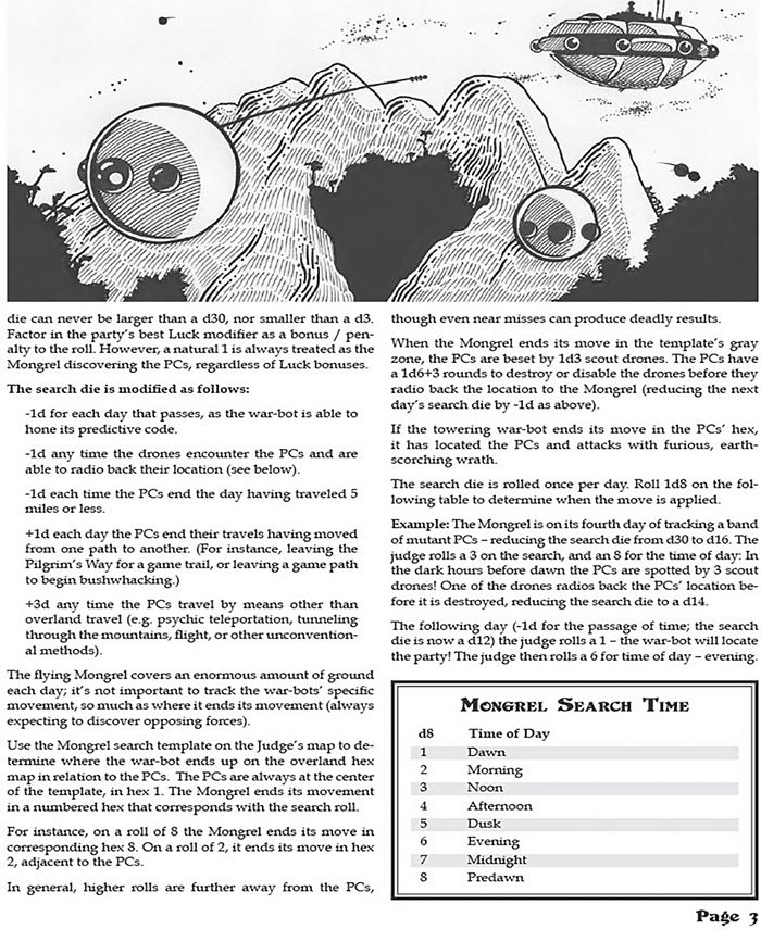 Goodman Games Level 4 Mutant Crawl Classics Adventure 5 Blessings of ...