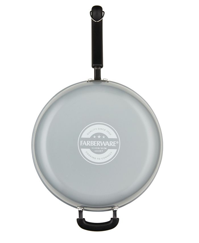 Farberware Eco Advantage Ceramic Nonstick 12.5-Inch Deep Frying Pan ...