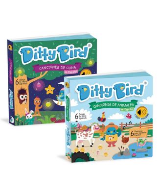 Ditty Bird Song Books in Spanish - Set of 2 - Macy's