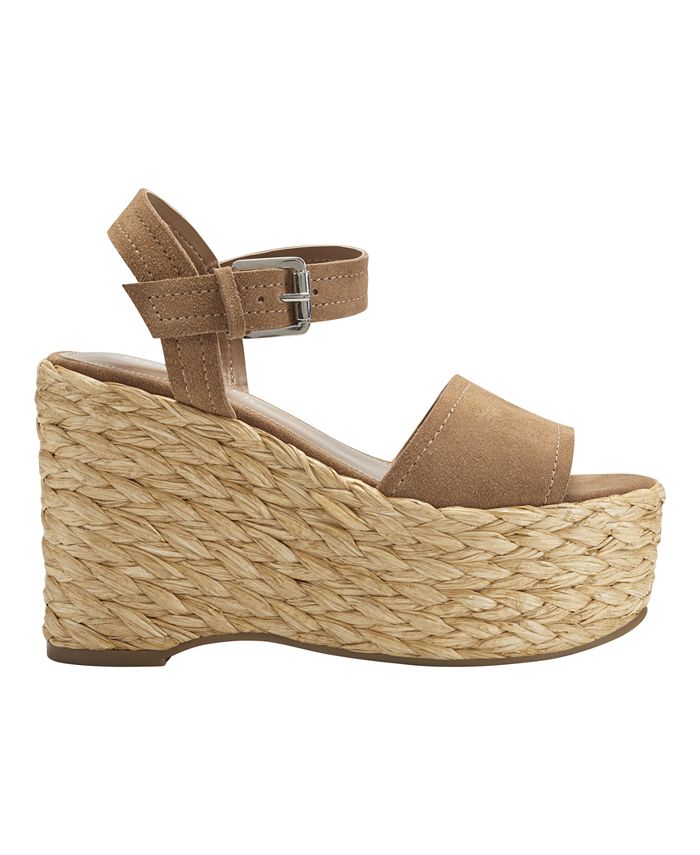 Marc Fisher Women's Burian Espadrille Wedge Dress Sandals & Reviews ...